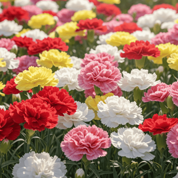 Carnation Chabaud Mixed Flower Seeds – 100 Seeds